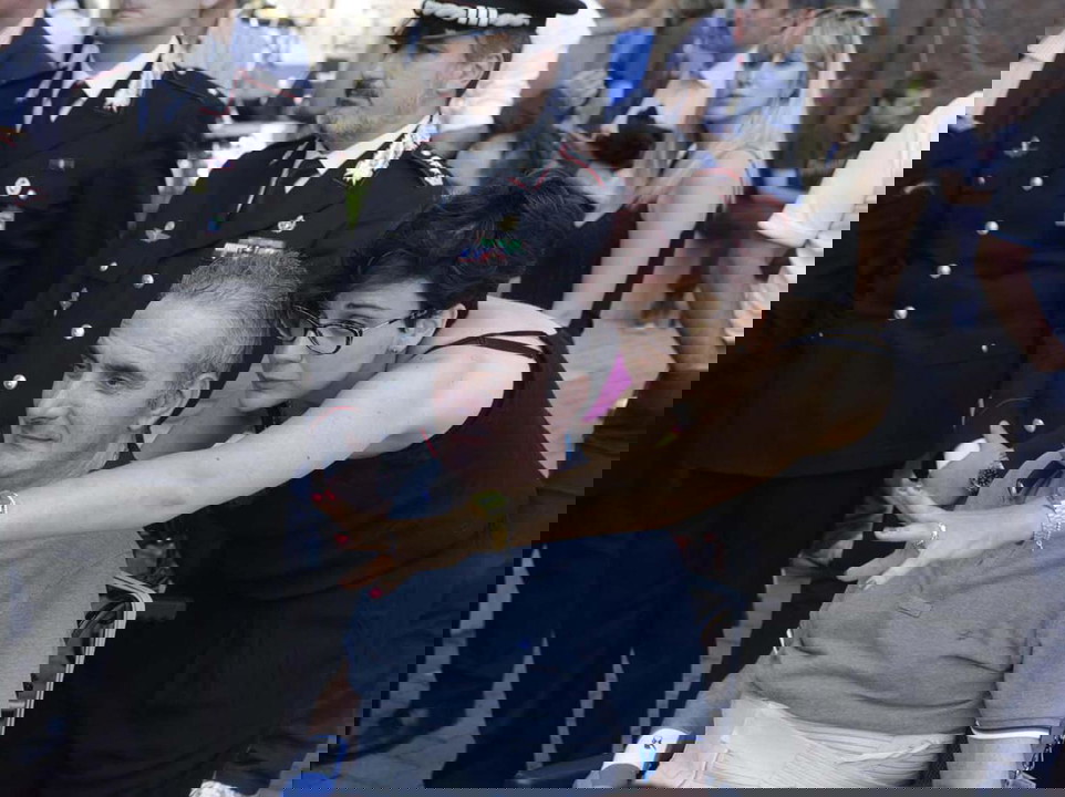 Giuseppe Giangrande per la prima volta in pubblico dopo l'incidente ...