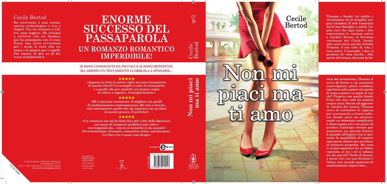 "Non mi piaci ma ti amo", il nuovo romanzo di Cecile Bertod