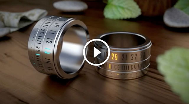 Ring Clock: l'esclusivo orologio anello