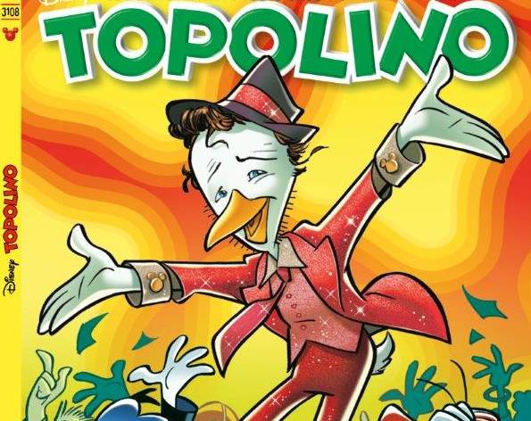 Jovanotti diventa Paperotti per Topolino