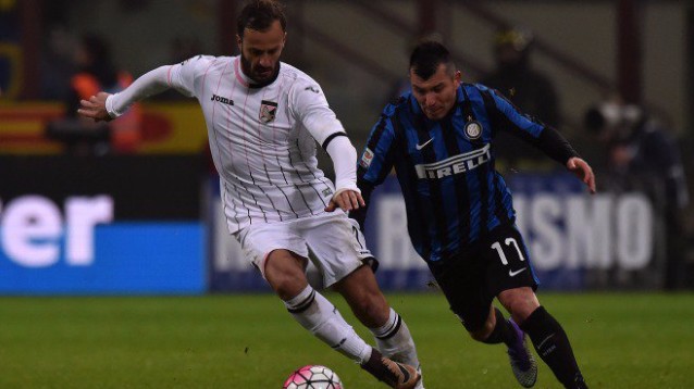 Inter-Palermo 3 - 1. K.O. del Palermo al Meazza