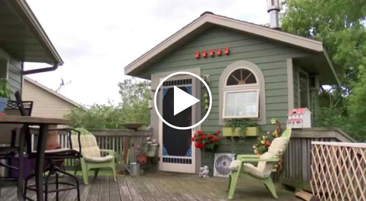 Donna costruisce una casa particolare. Ecco di cosa si tratta