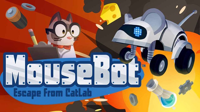 MouseBot, aiuta il topolino meccanico a fuggire dal famigerato CatLab