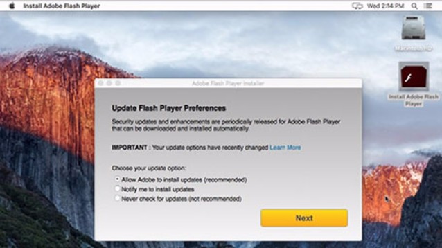 Il trojan Snake - mascherato da Flash Player - colpisce anche i Mac