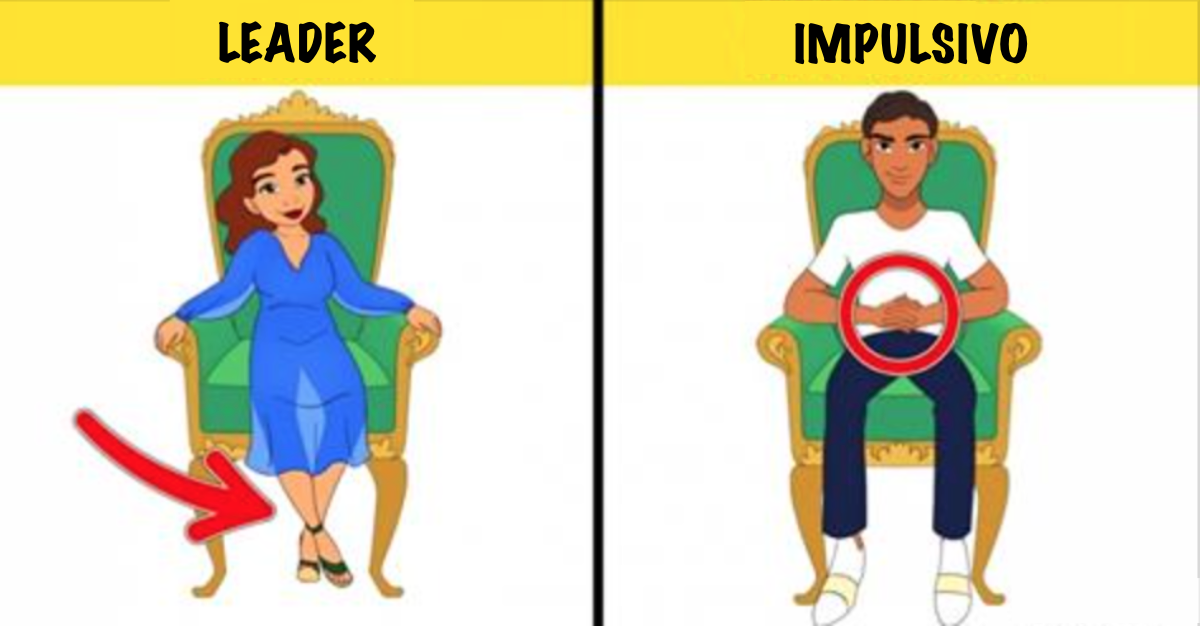 Dimmi come ti siedi e ti dirò chi sei! Anche tu stai seduto in queste posizioni, vero?