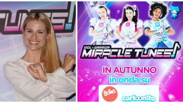 Michelle Hunziker, la showgirl protagonista di un nuovo cartone animato