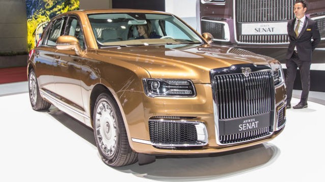 Autosalone di Ginevra 2019: la russa Aurus presenta la limousine Aurus Senat L700 e la berlina ...
