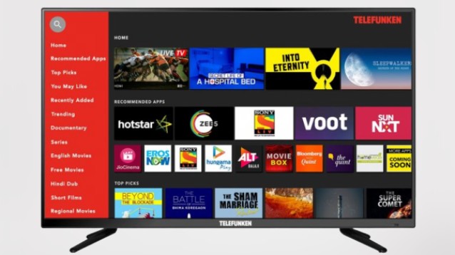 Telefunken TFK40S, ufficiale la smart TV FullHD low cost con audio surround