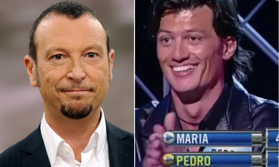 Pedro attacca Amadeus dopo 14 anni dalla storica puntata: “Ha la ...