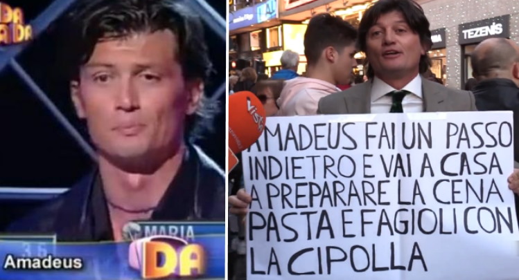 Sanremo, l’ex concorrente Pedro 'della cipolla': “Amadeus vai a casa a ...