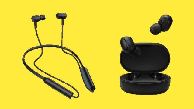 SonicBass ed Earbuds 2C: da Redmi neckband e auricolari tws low cost