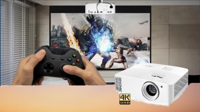 Optoma presenta i proiettori UHD35 e UHD38 con attenzione ai gamers