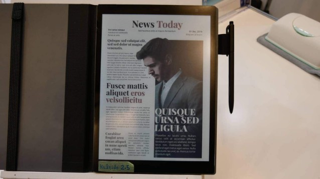 Sony Digital Paper DPT-CP1 Version 2: ufficiale il nuovo block notes ...