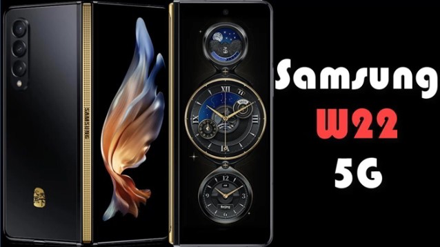 Samsung: ufficiale il foldable extra lusso Samsung W22 5G