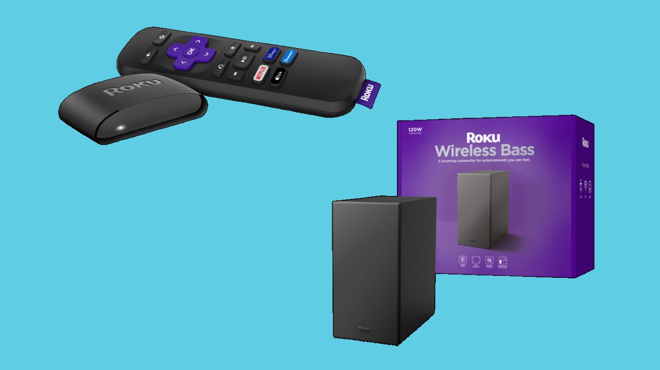 Roku presenta il nuovo Express Streaming Stick 2022 e il Roku Wireless Bass