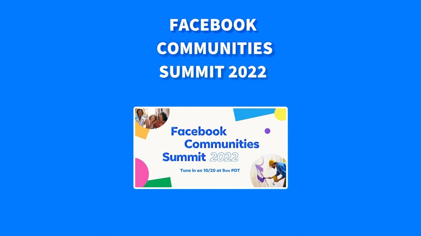 Facebook Communities Summit 2022: ufficiali le novità per i gruppi