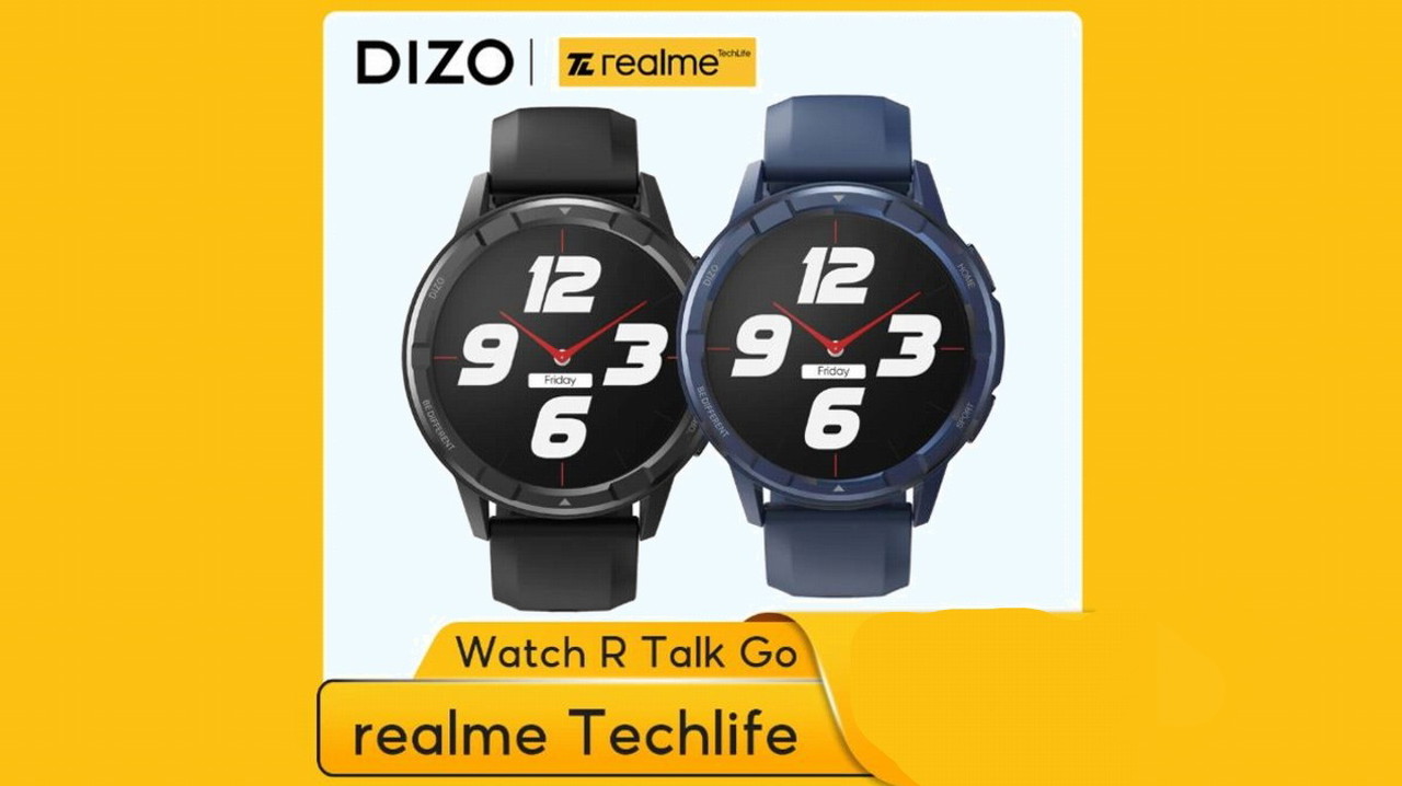 Realme annuncia lo smartwatch Dizo Watch R Talk Go con chiamate Bluetooth