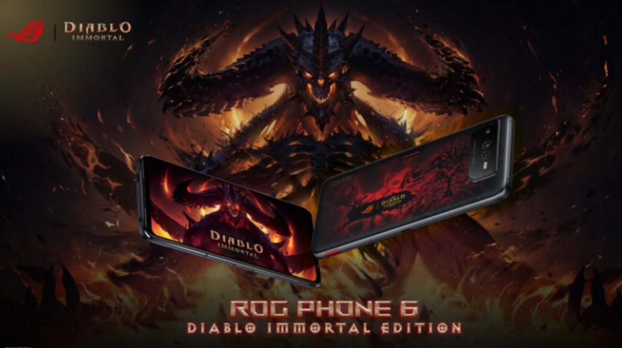 Asus annuncia la la versione Diablo Immortal del gaming ROG Phone 6