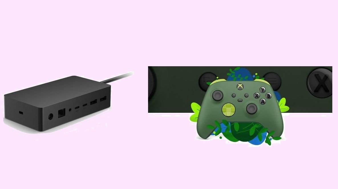 Surface Thunderbolt 4 Dock e controller "ecologico" ufficiali