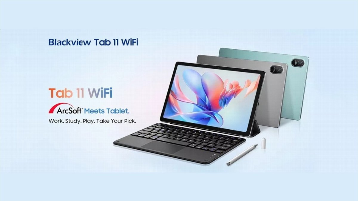 Tab 11 WiFi: ufficiale il tablet Blackview con attenzione al multimediale