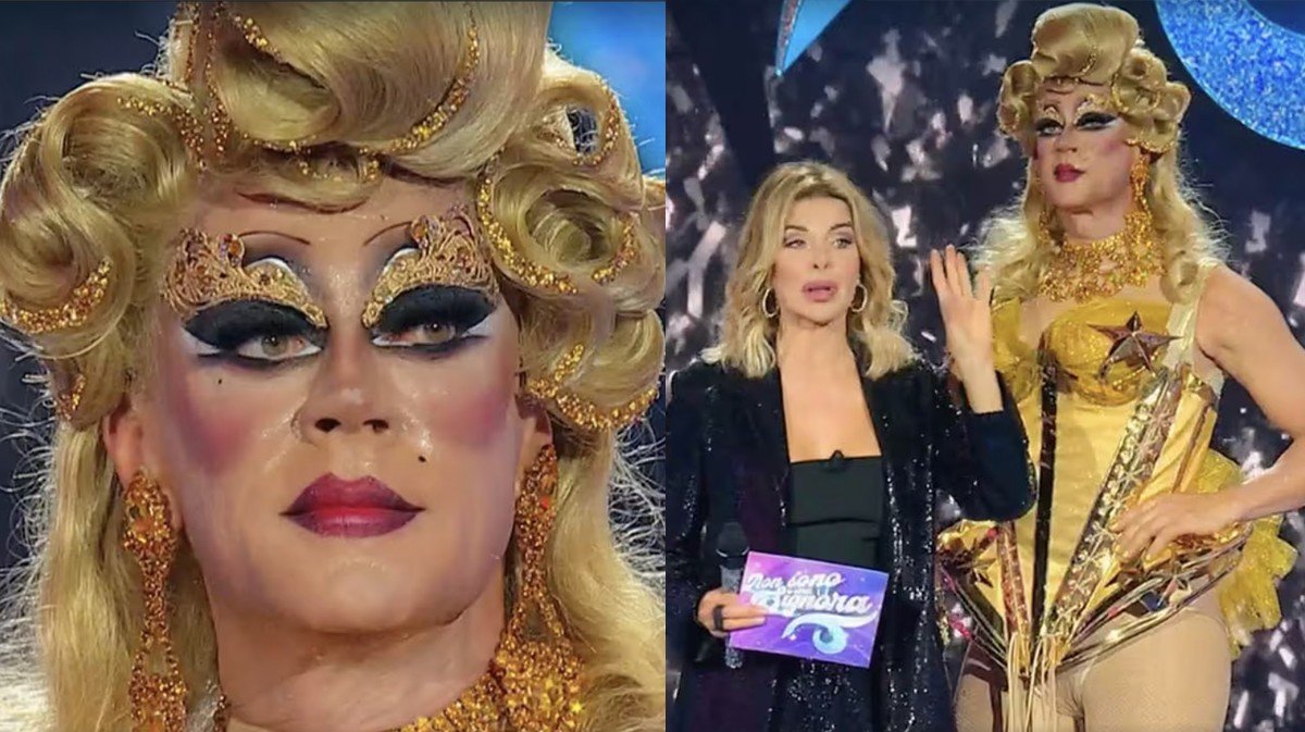 "Non sono una signora", Rocco Siffredi veste i panni di una drag queen