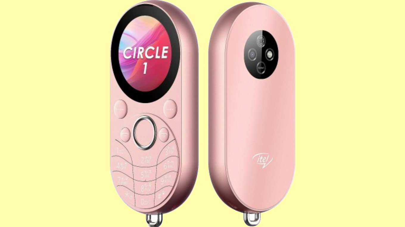 Itel Circle 1: un telefono a pulsanti con schermo rotondo usabile come ...