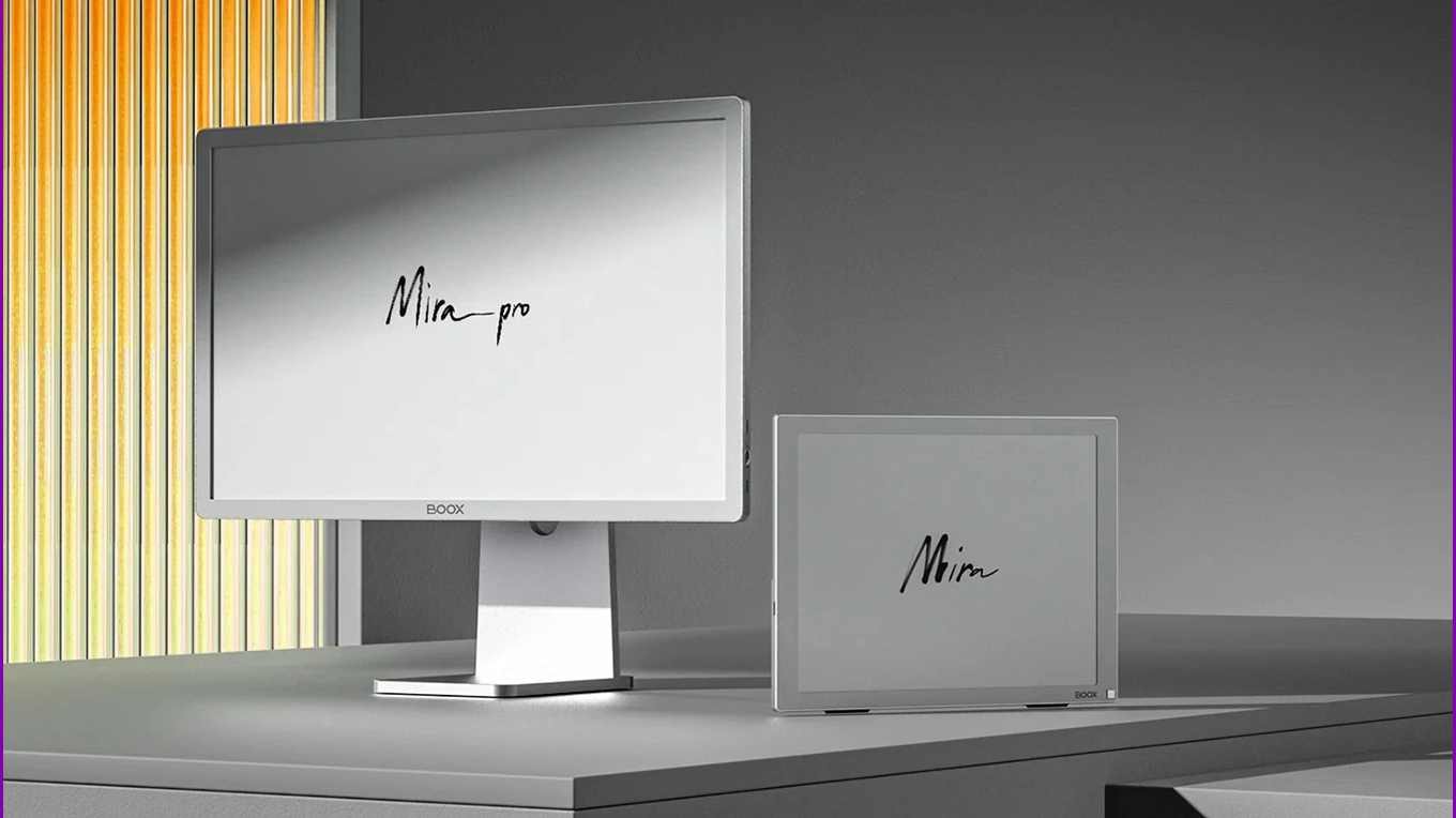 Onyx Boox presenta il monitor Mira Pro con display E-Ink e ...
