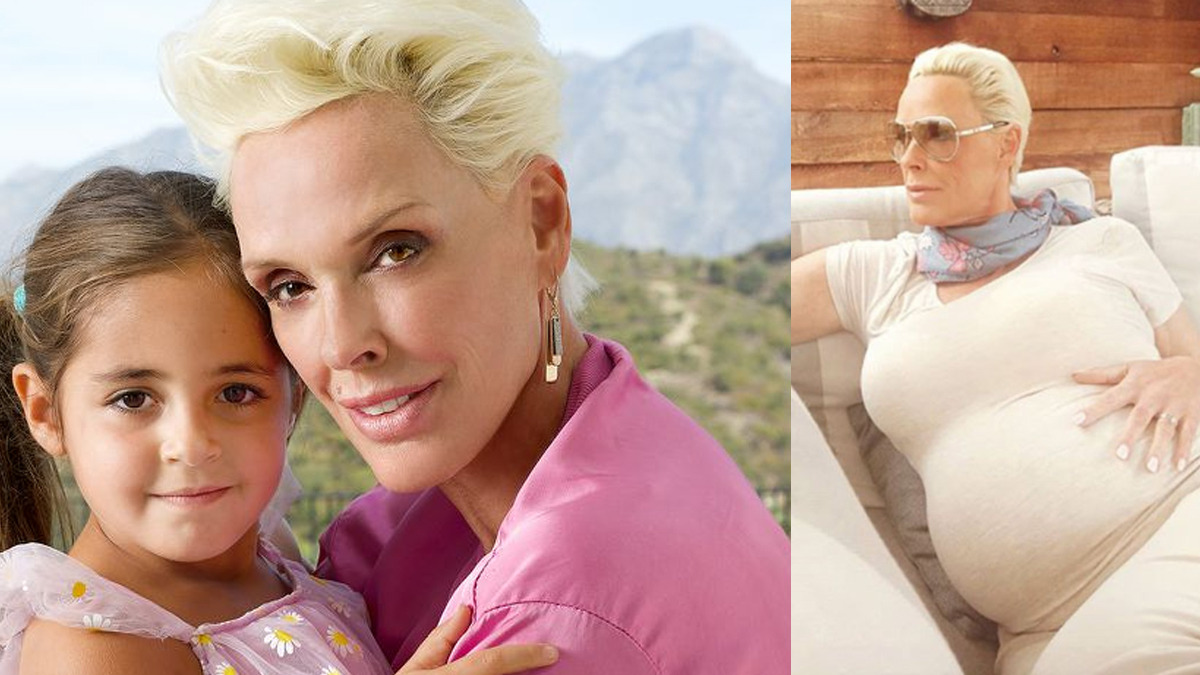 Brigitte Nielsen e la figlia di 5 anni: "Sono una madre migliore ora ...