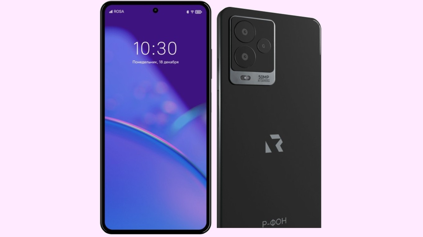 Ruteq R-fon: rivoluzionario smartphone russo con ROSA Mobile