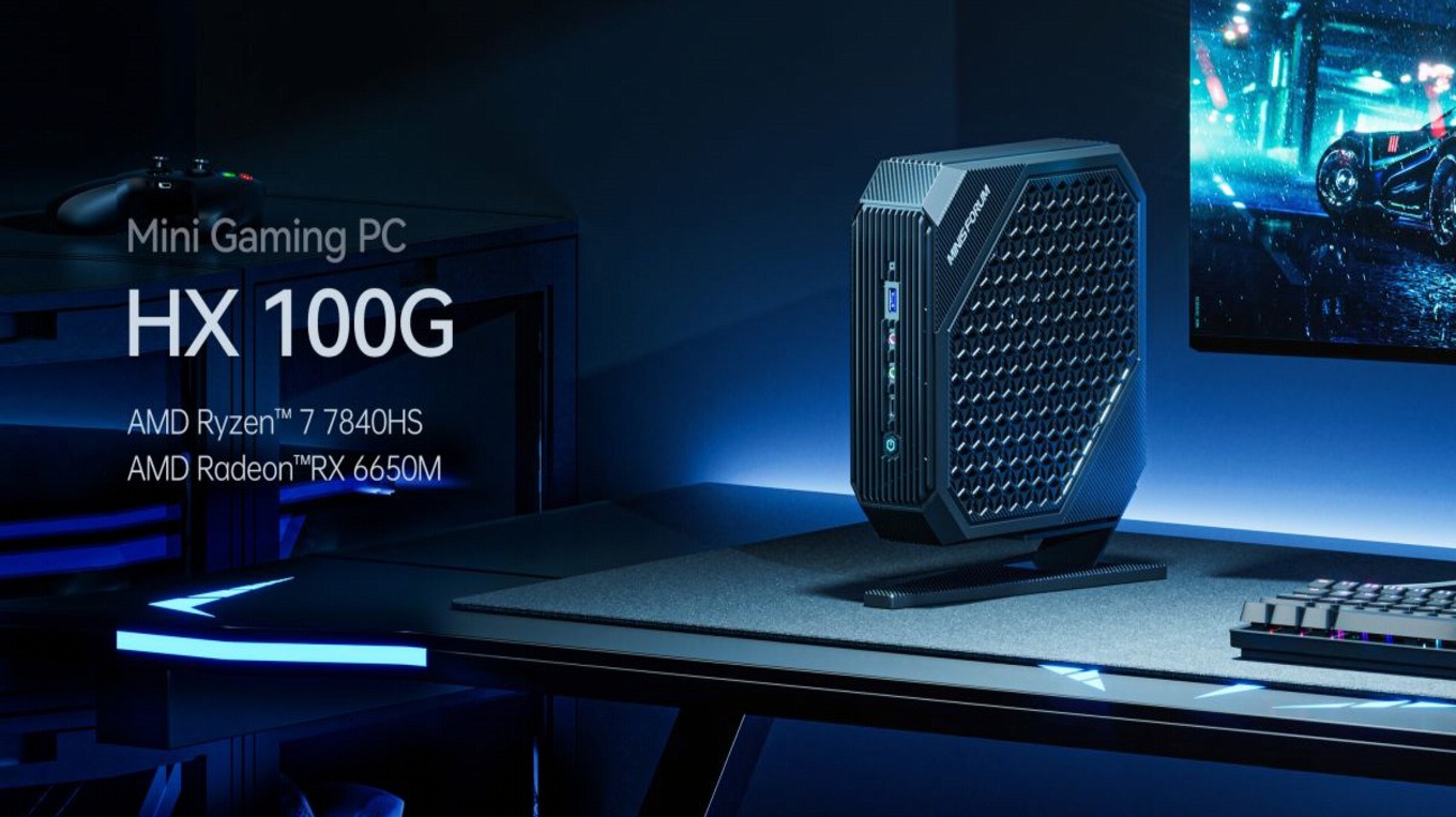 MINISFORUM Neptune HX100G: potenza e versatilità in un mini PC compatto