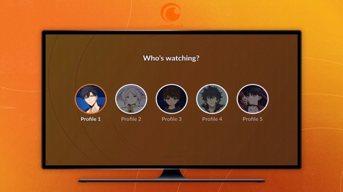 Crunchyroll migliora l'esperienza di streaming con i profili multipli