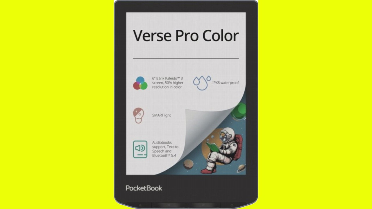 PocketBook Verse Pro Color: il nuovo e-reader a colori PocketBook Verse Pro Color: il nuovo e-reader a colori