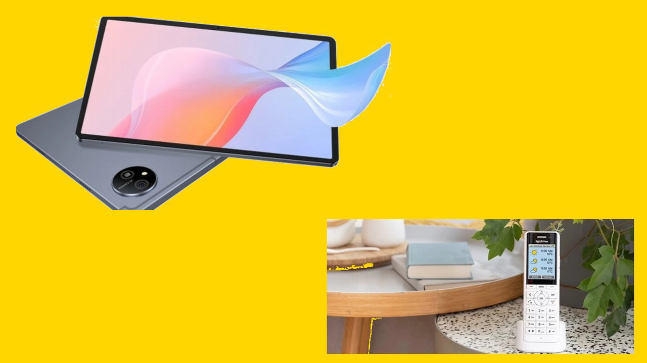 Ufficiali il tablet low cost Ulefone Tab A11 e l'originale cordless ...