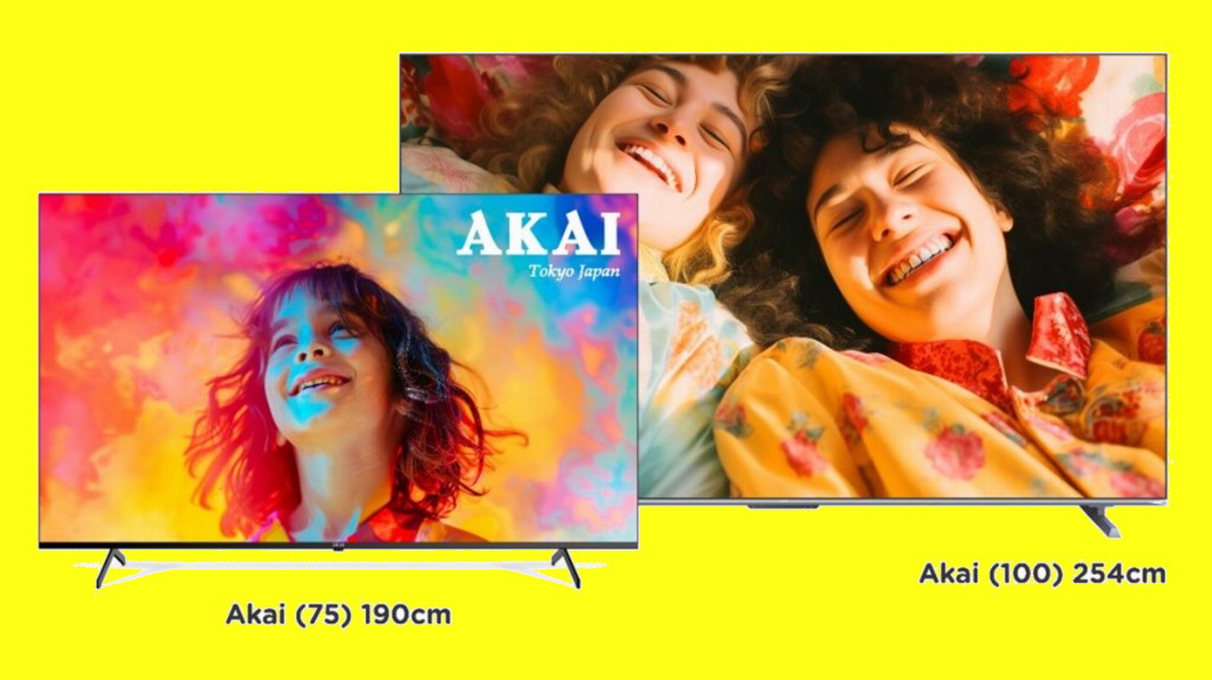AKAI rilascia TV QLED 4K da 75″ e 100″: innovazione e qualità per un ...