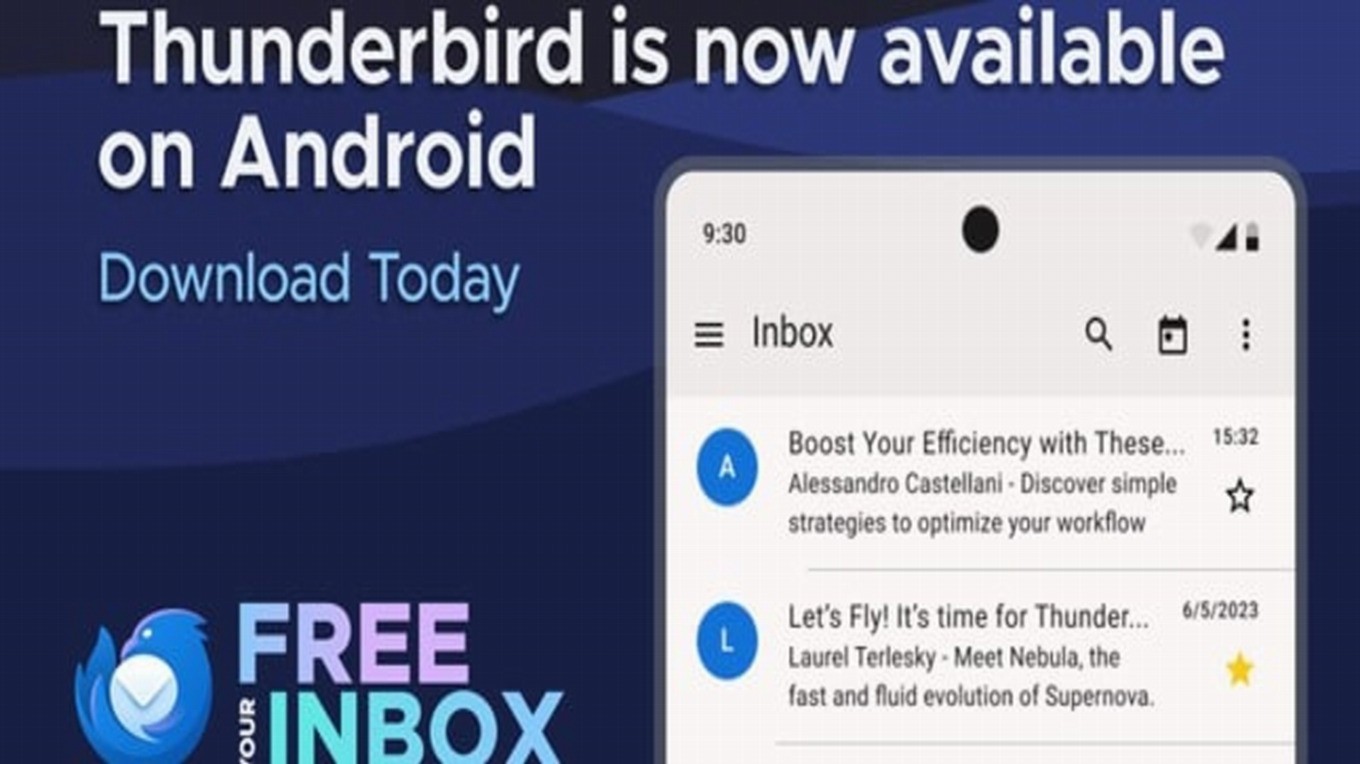 Mozilla Thunderbird approda su Android: il client email open-source ...