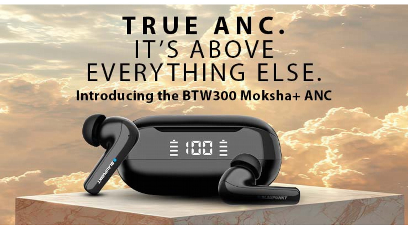 Blaupunkt lancia gli auricolari BTW300 Moksha+ con tecnologia ANC e ...
