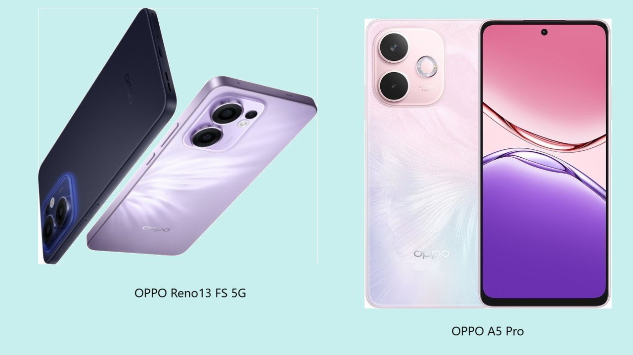 OPPO Reno13 FS 5G e OPPO A5 Pro 5G: due novità tecnologiche per il ...