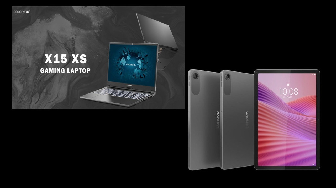 Lenovo Tab K10 Gen 2 e COLORFUL X15 XS 2025: due novità per il gaming e ...