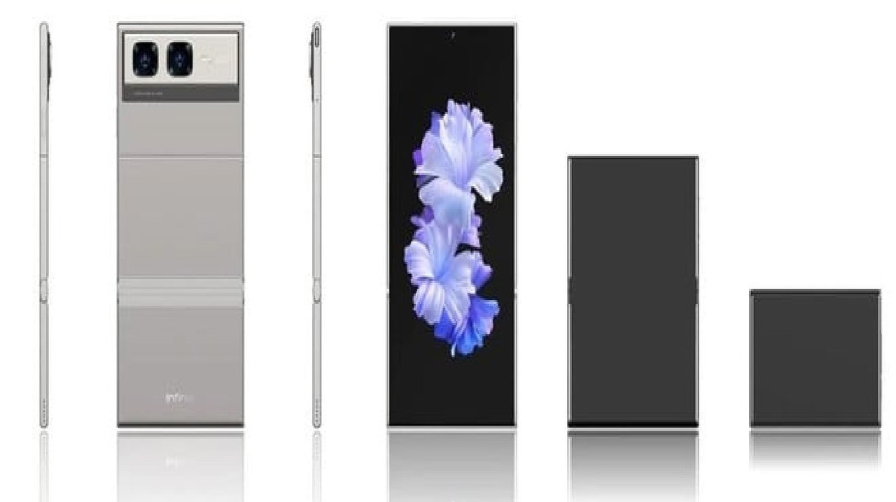 Infinix Mini Tri Fold: il concept di uno smartphone ultra compatto con ...