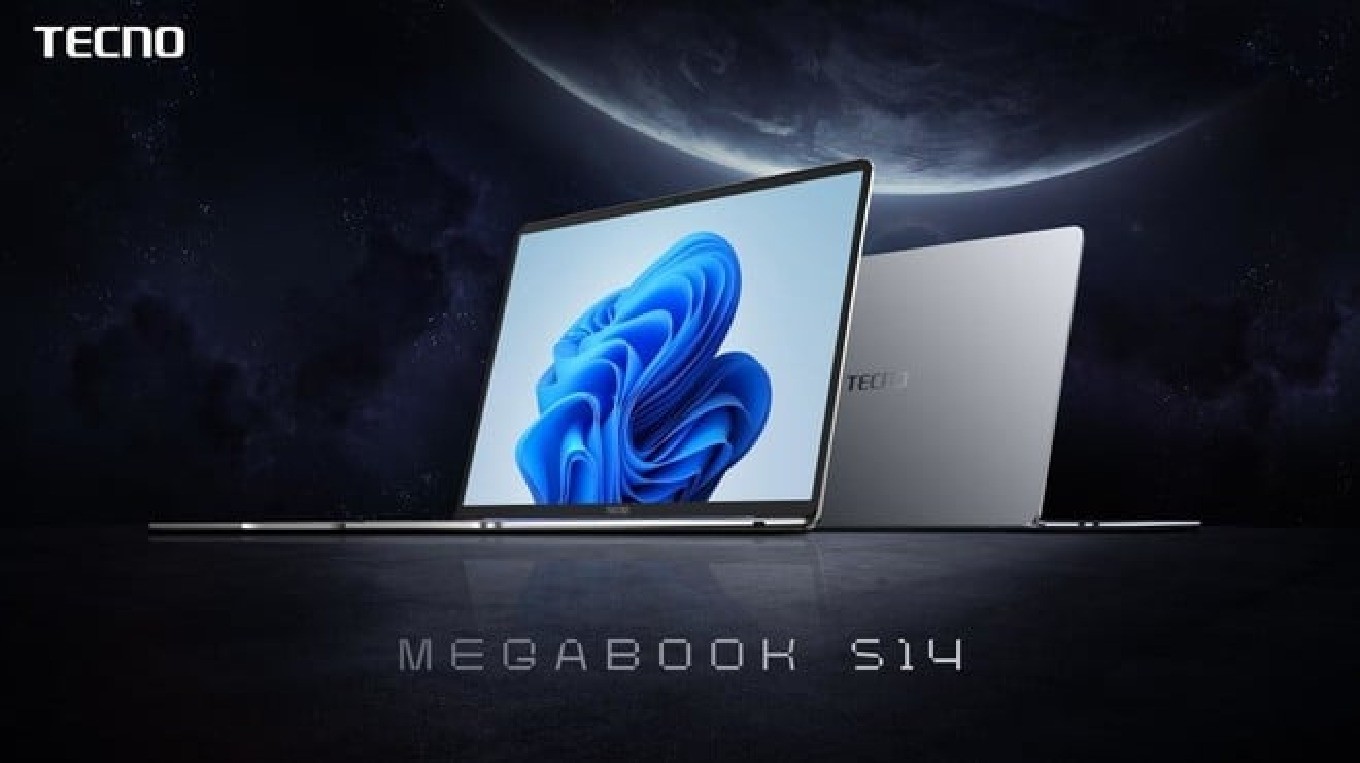 Tecno Megabook S14: il laptop OLED più leggero del mondo sbarca al MWC 2025