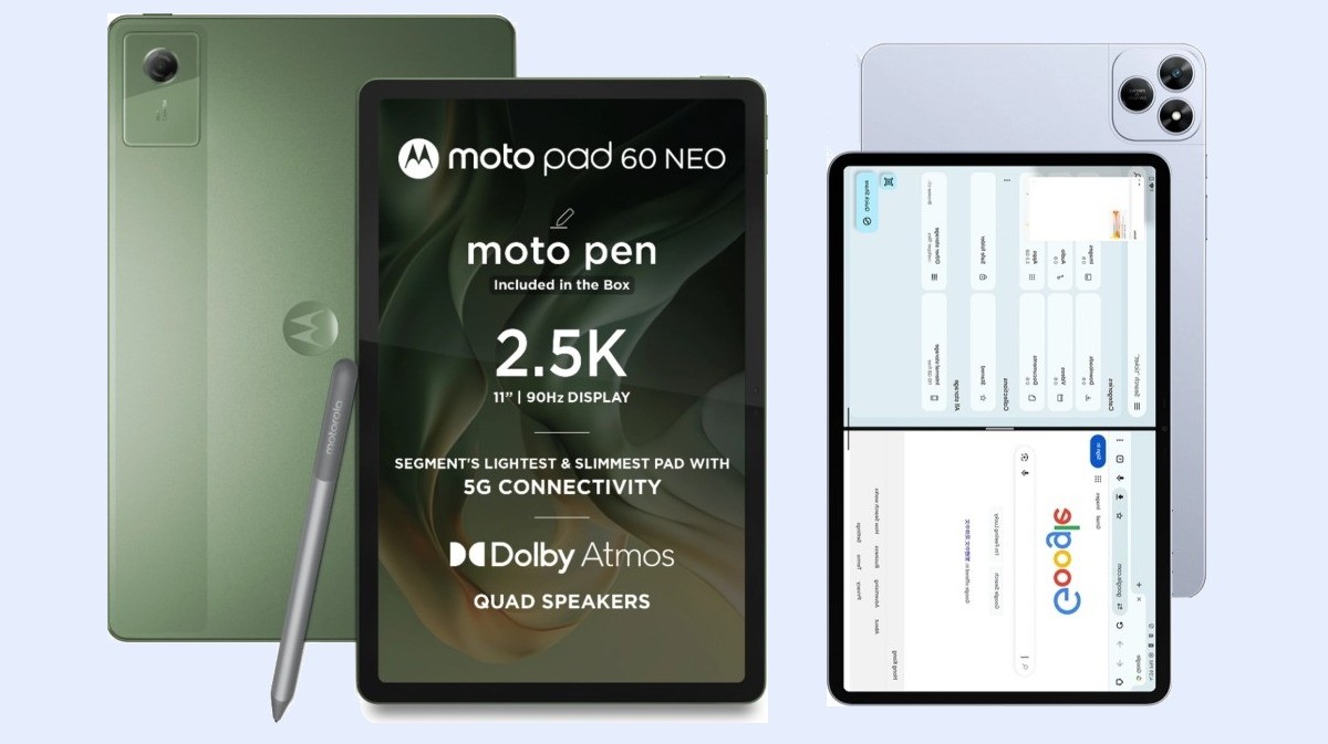 Motorola Moto Pad 60 Neo 5G e Infinix Xpad 20 Pro: due nuovi tablet ...