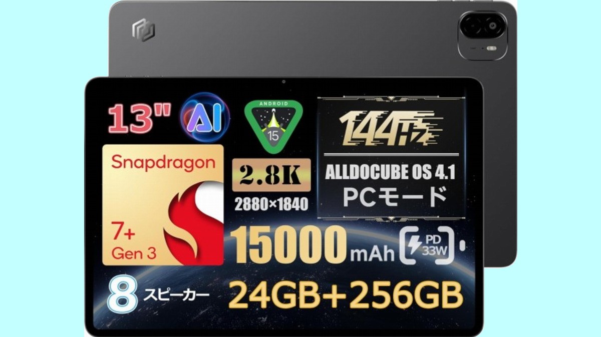 Alldocube Ultra Pad: il nuovo tablet extra large con Snapdragon 7+ Gen ...