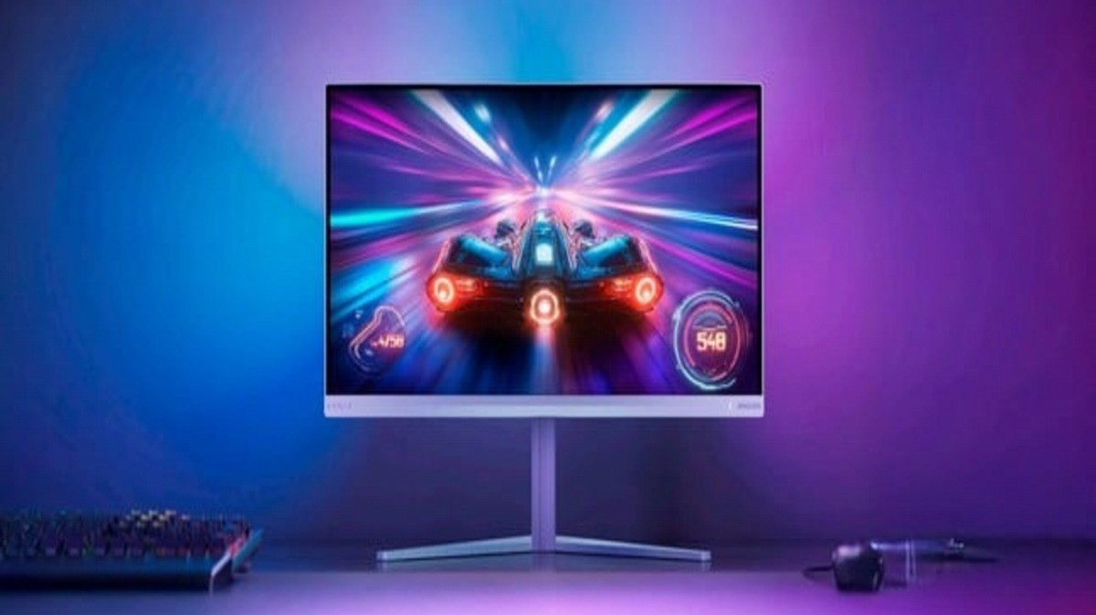 Philips lancia un monitor QD-OLED conveniente con 240 Hz e Ambiglow