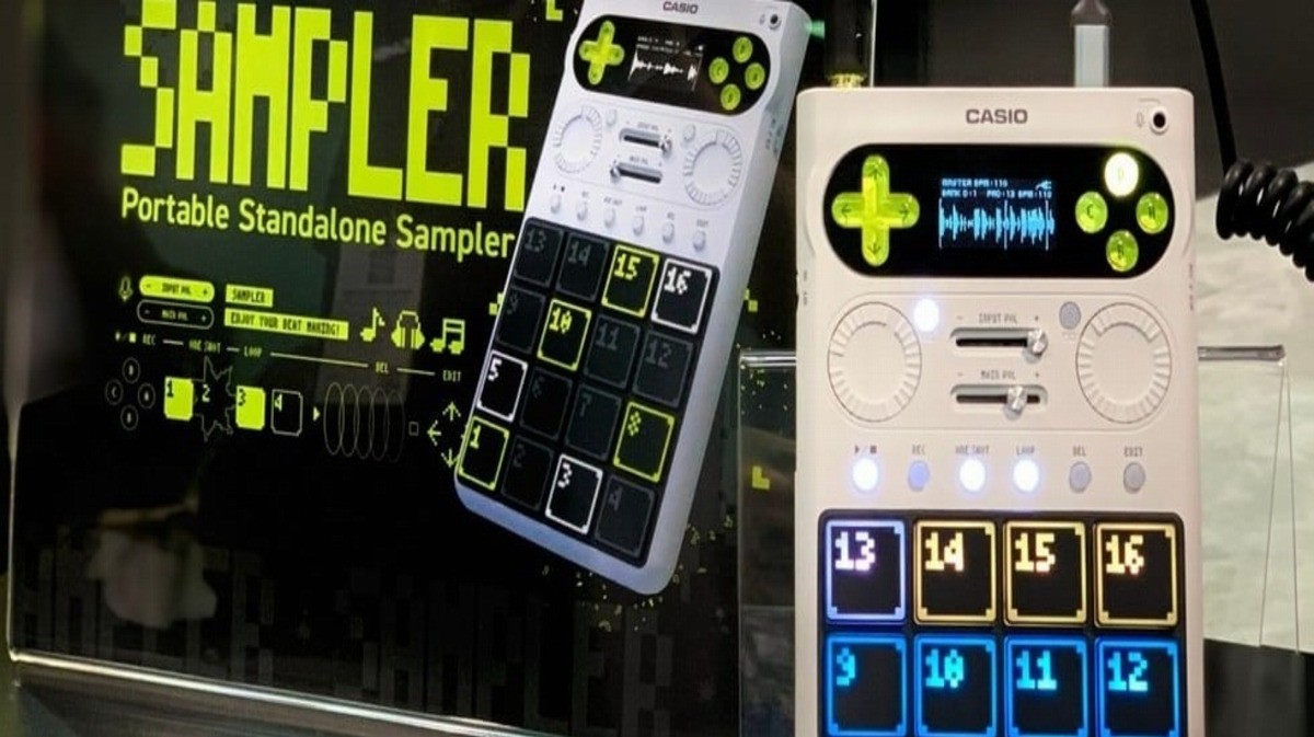 SX-C1, il sampler Casio che sembra uscito da una console anni Novanta ...