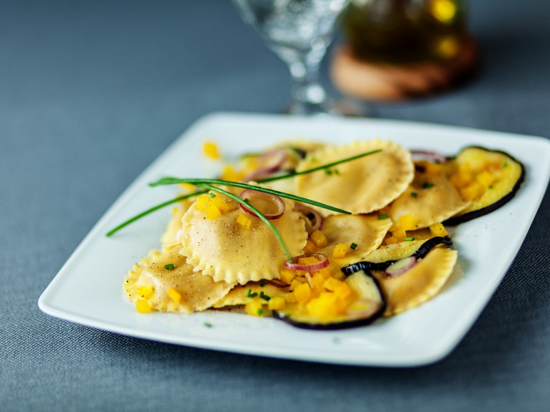 Ricetta Ravioli alle melanzane