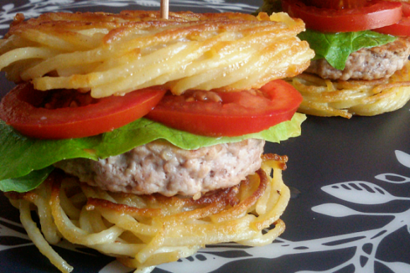 Spaghetti burger all'italiana - Fidelity Cucina