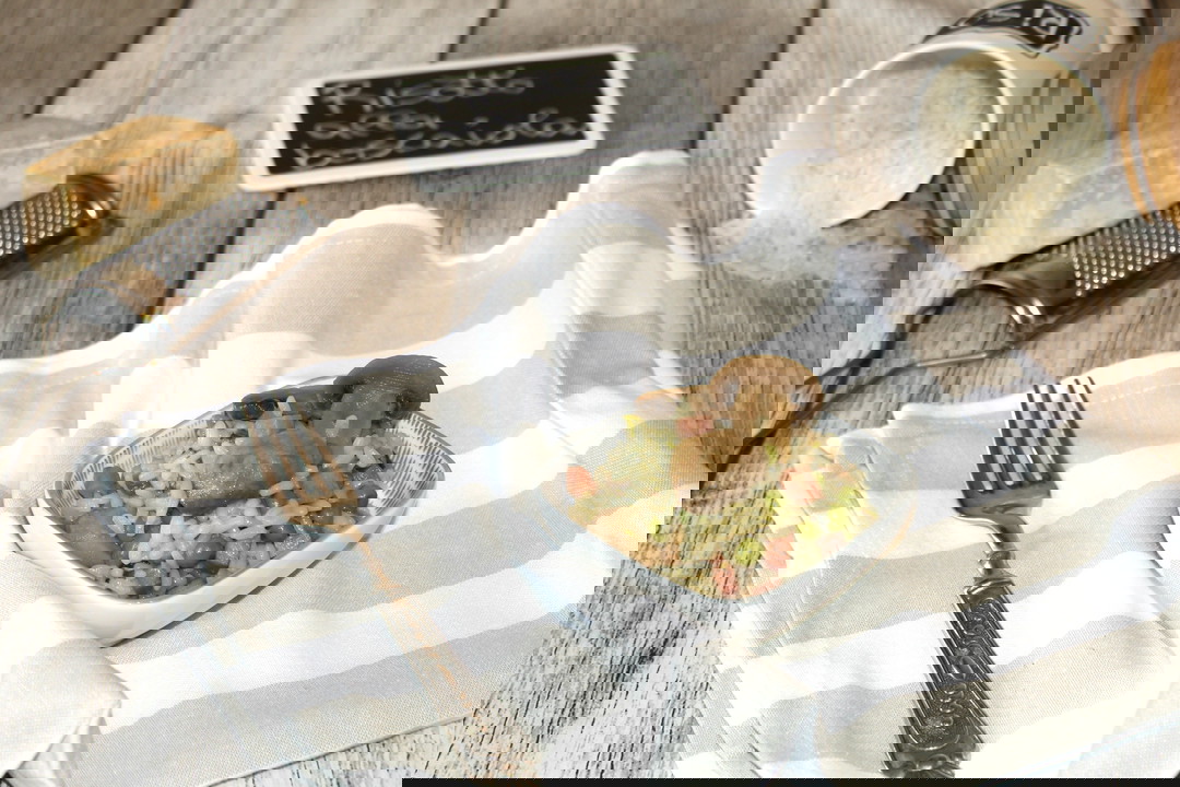 Risotto veloce alla boscaiola - Fidelity Cucina