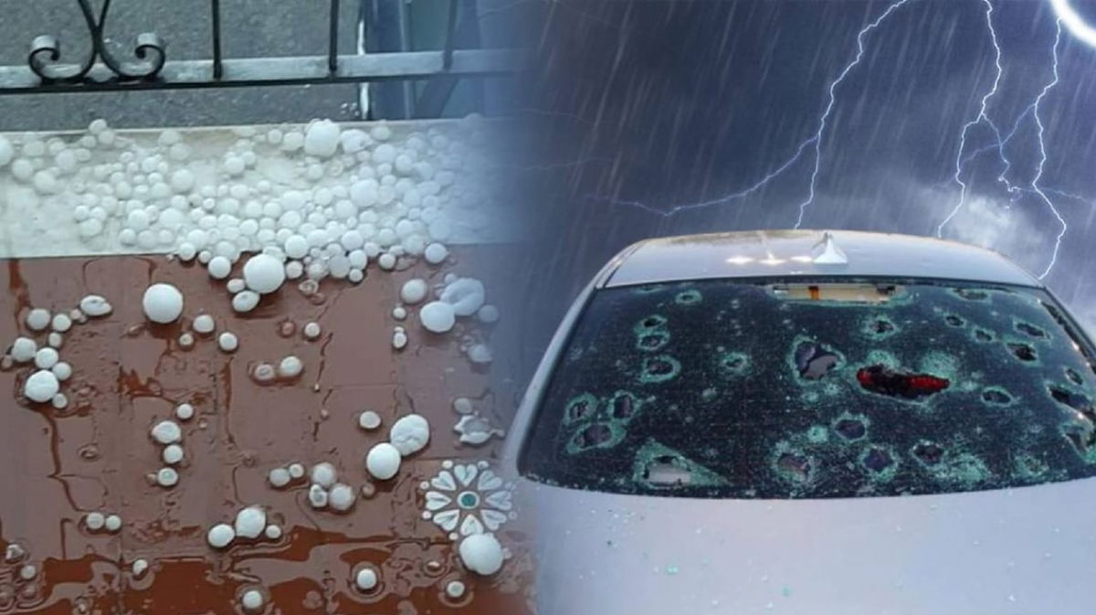 Italia, violentissima grandinata, auto distrutte. Le zone colpite