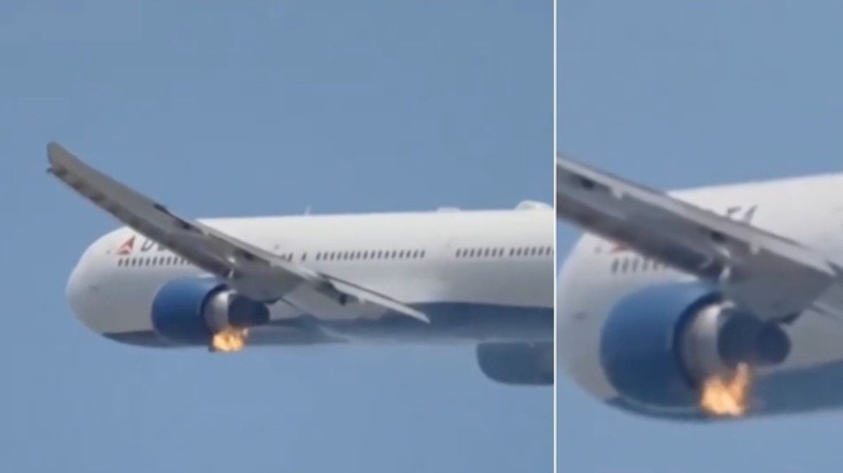 Dramma in volo, aereo in fiamme subito dopo il decollo