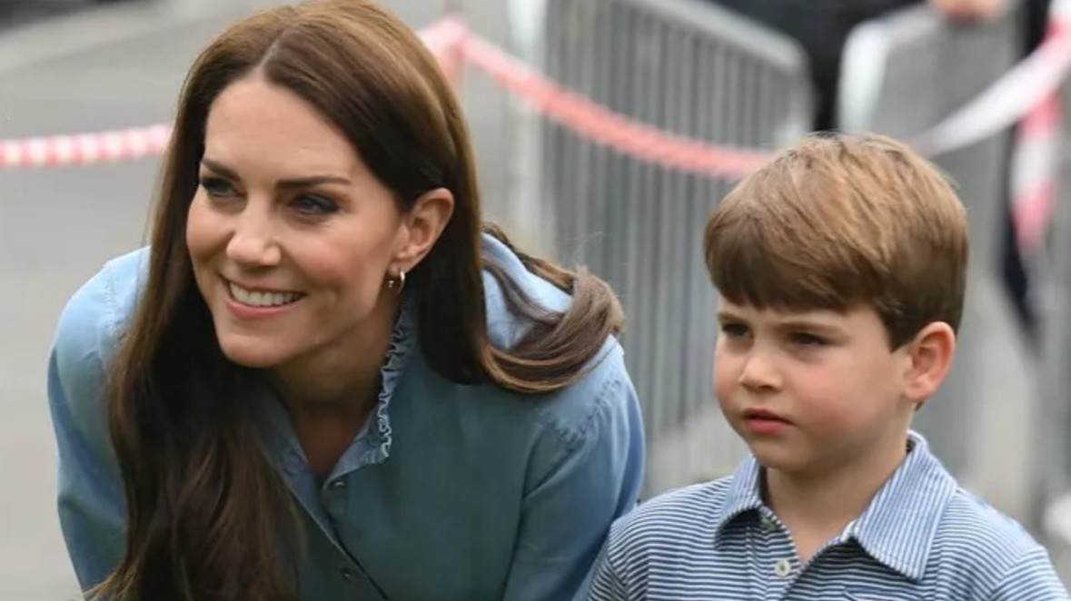 Kate Middleton rivela per la prima volta l'ossessione di suo figlio Louis